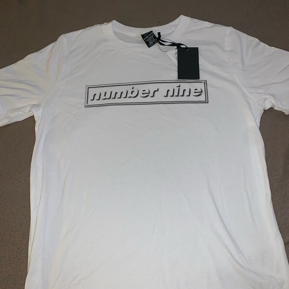 NUMBER NINE | Shirts | Brand New Number Nine Box Logo | Poshmark